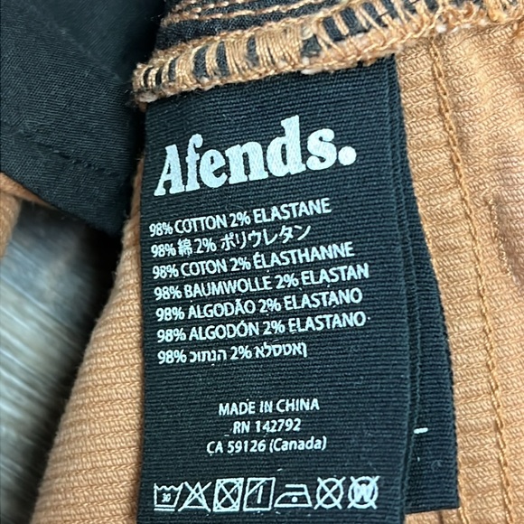 Afends | Shorts | Nwt Afends Tyler Corduroy Shorts Light Tan Size 4 ...